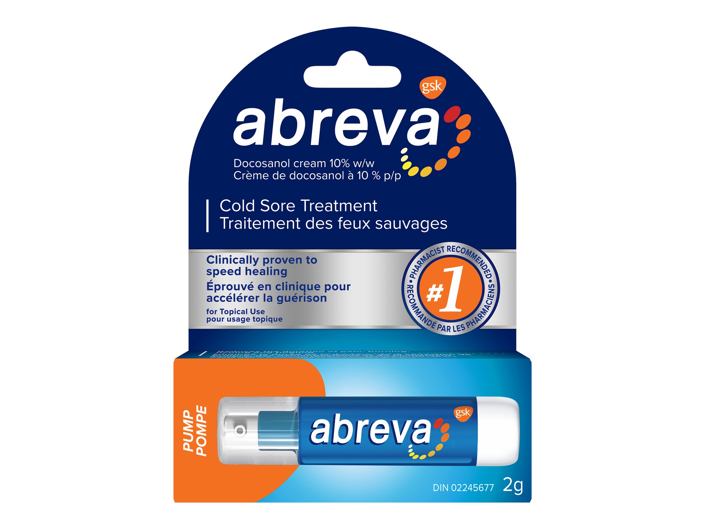 Abreva Pump 2 G – Aadviat