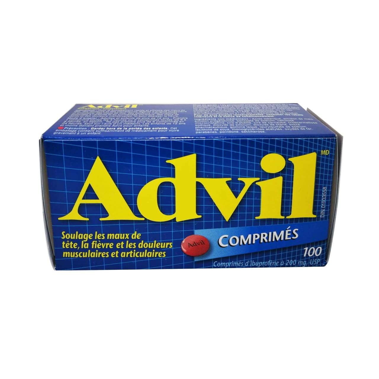 Advil 200 MG Tablet 100 CT – Aadviat